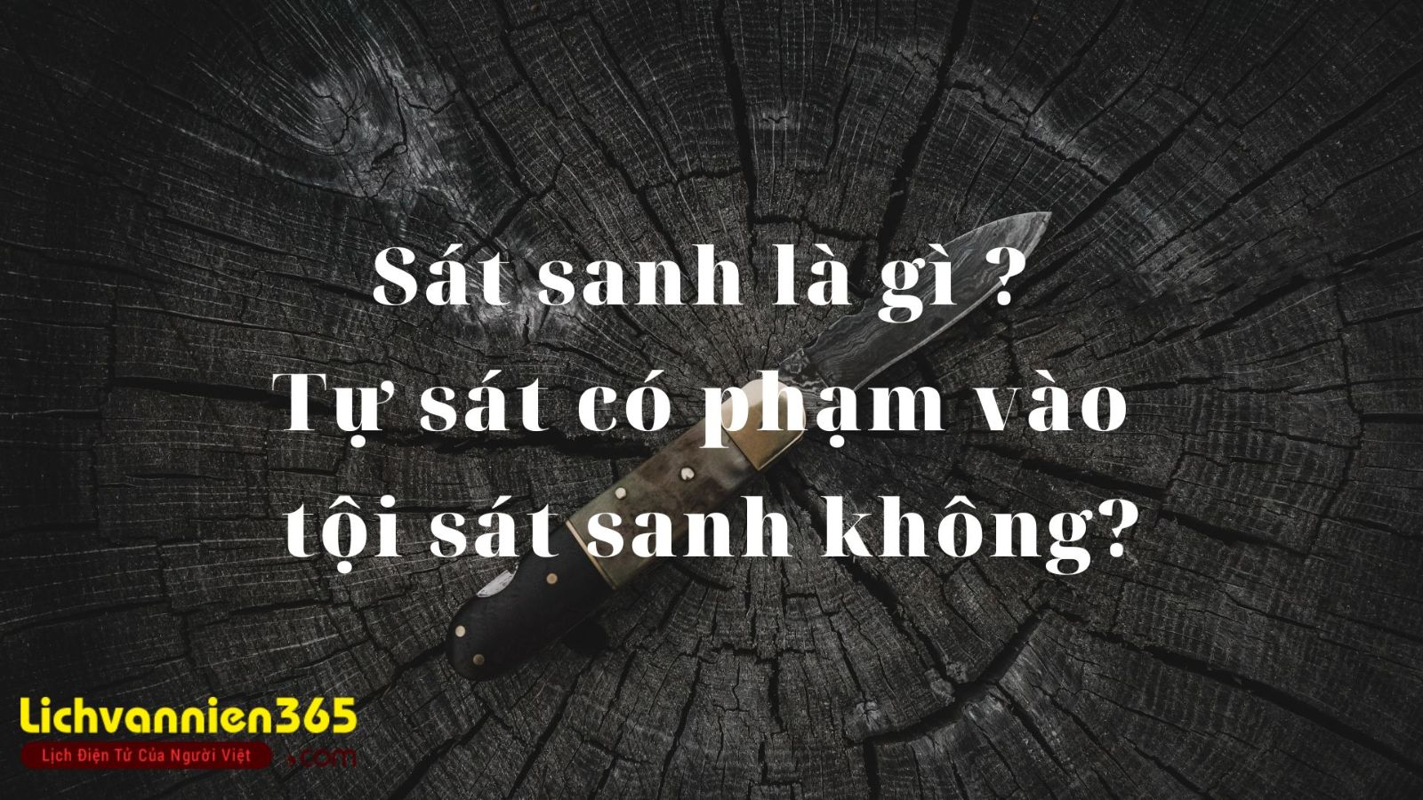 Tội sát sanh là gì - Tự Sát có phạm tội sát sanh không